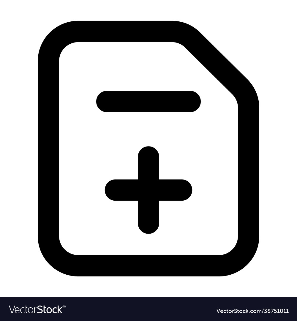 Maths file Royalty Free Vector Image - VectorStock