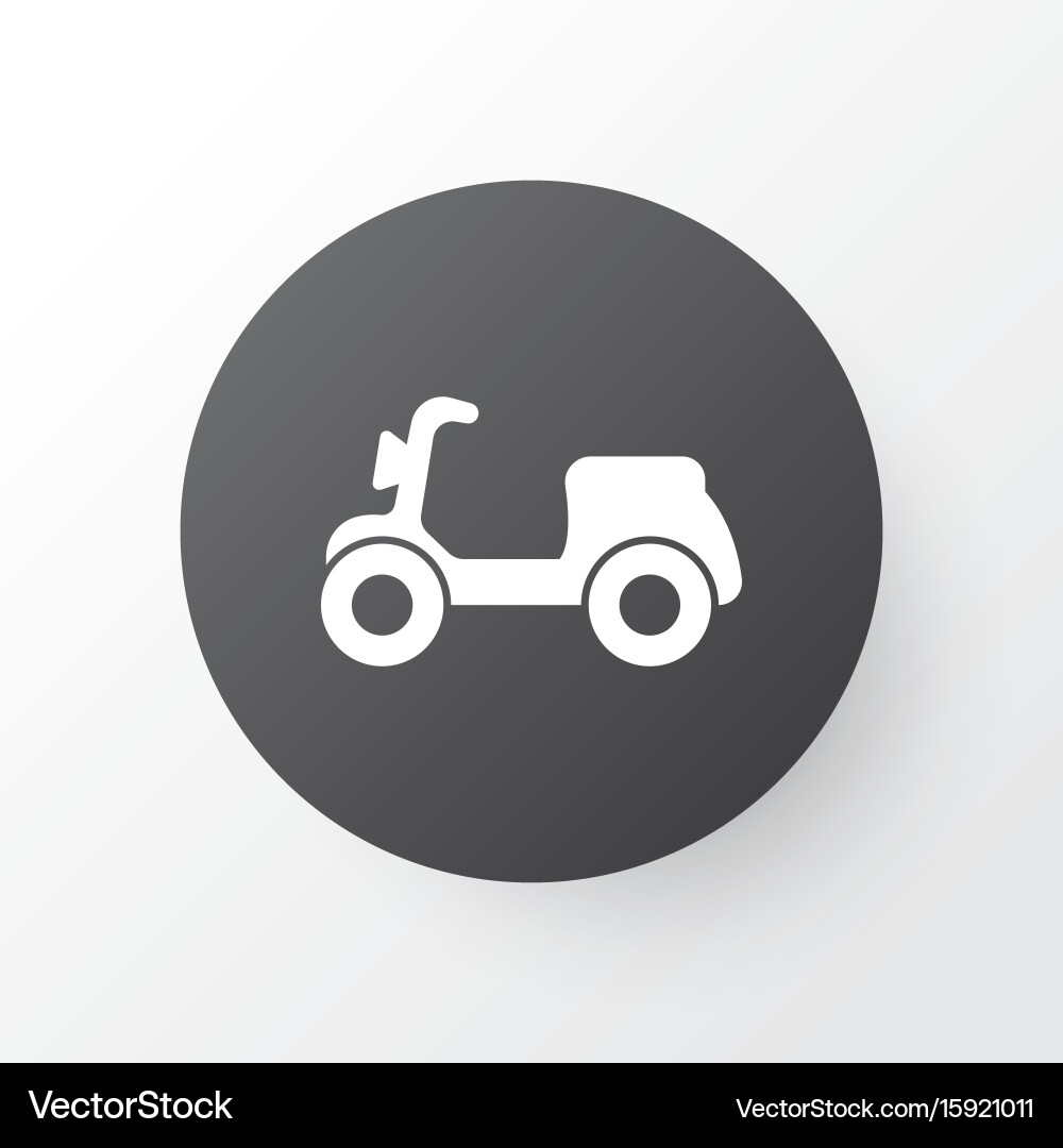Moped icon symbol premium quality isolated Vector Image