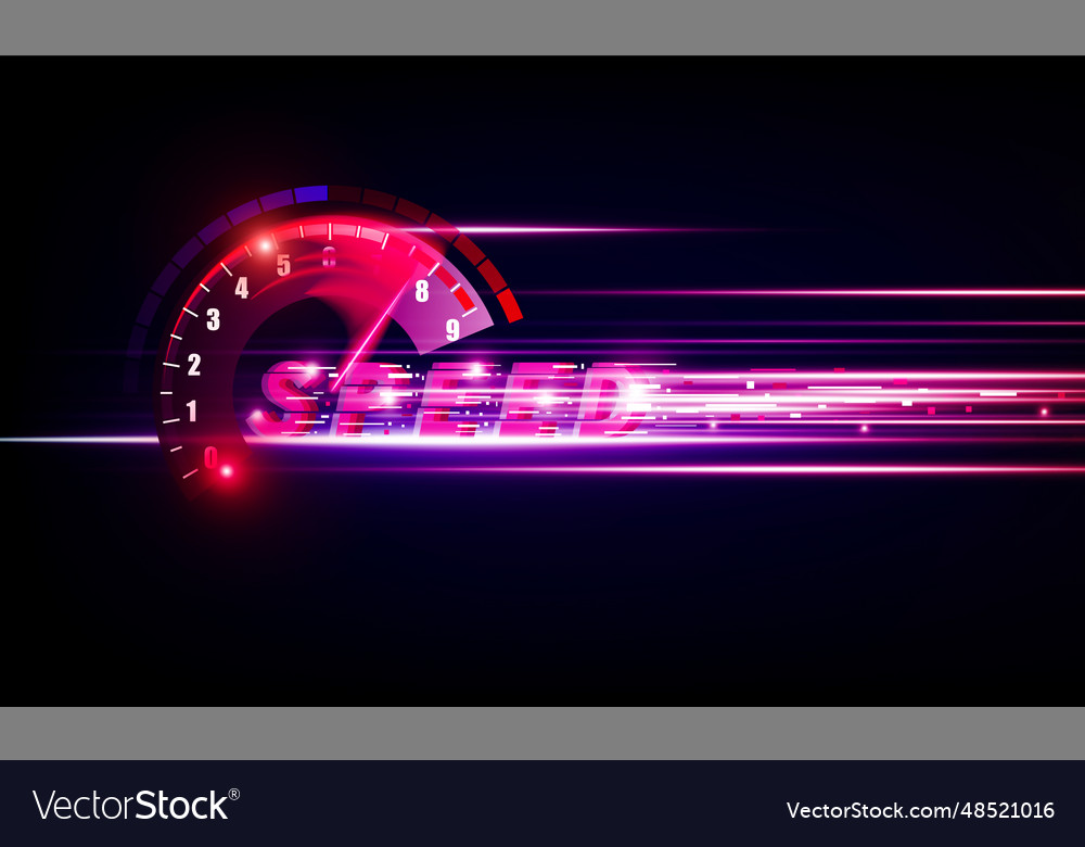 Car Speedometer Fast