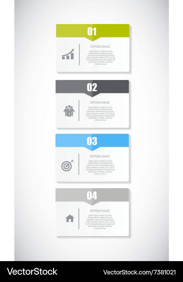 Infographic design elements for your business Vector Image