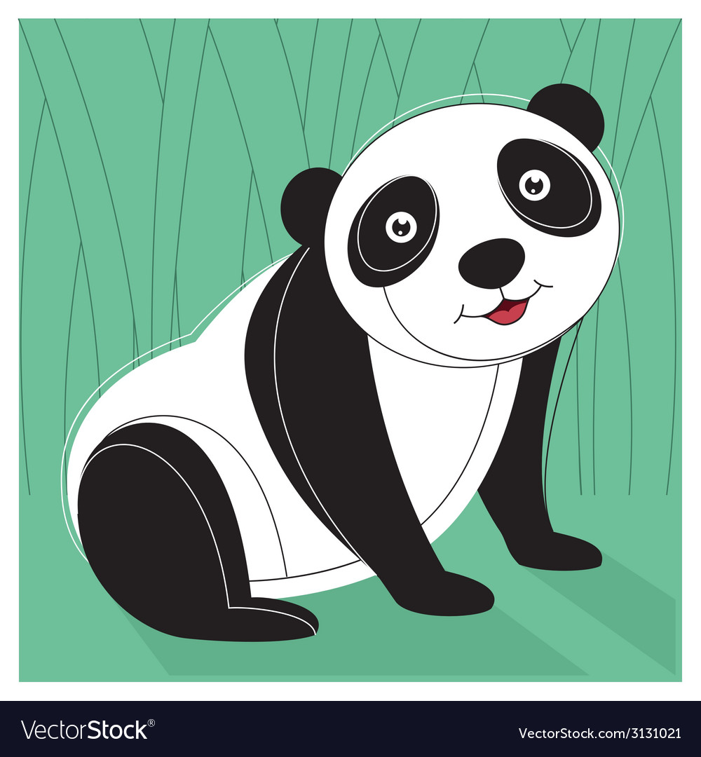 Panda Royalty Free Vector Image - VectorStock