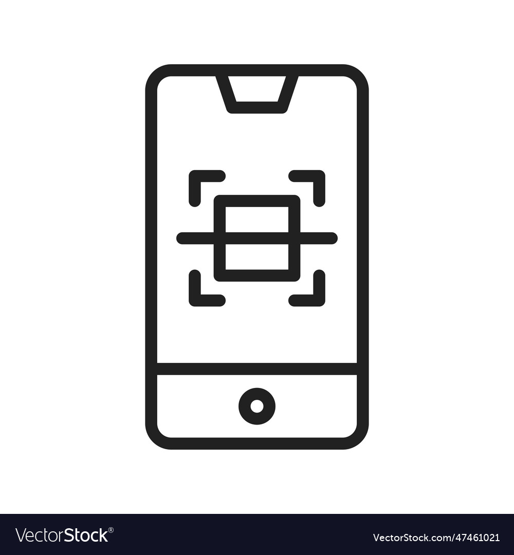 Scan icon image Royalty Free Vector Image - VectorStock