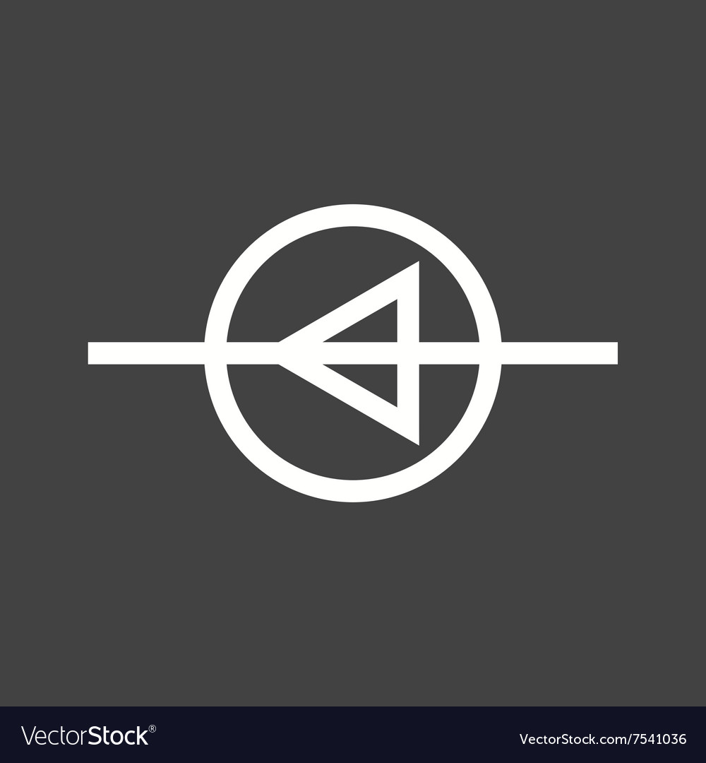 Diode Royalty Free Vector Image - VectorStock