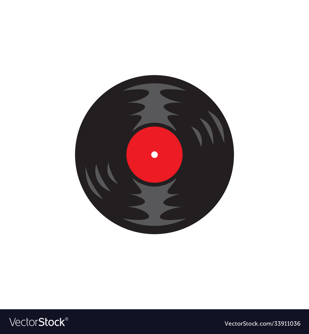 Lp record Royalty Free Vector Image - VectorStock