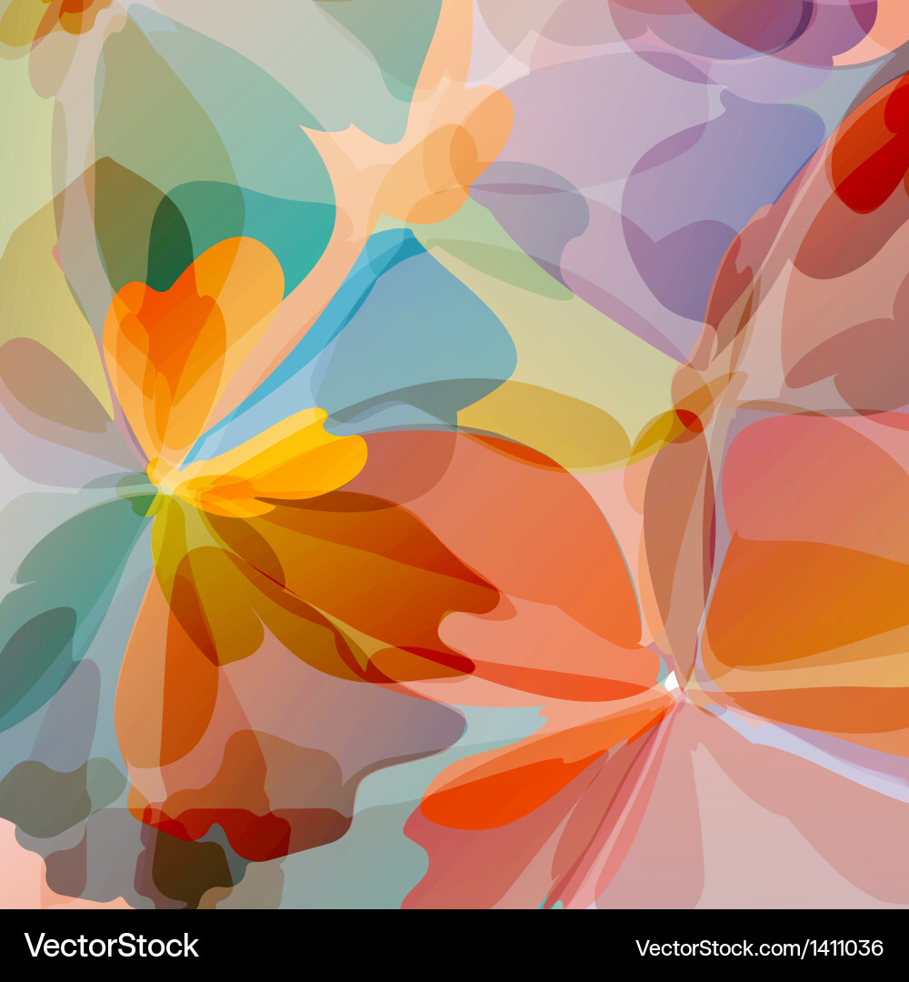 Multicolored background watercolor painting Vector Image