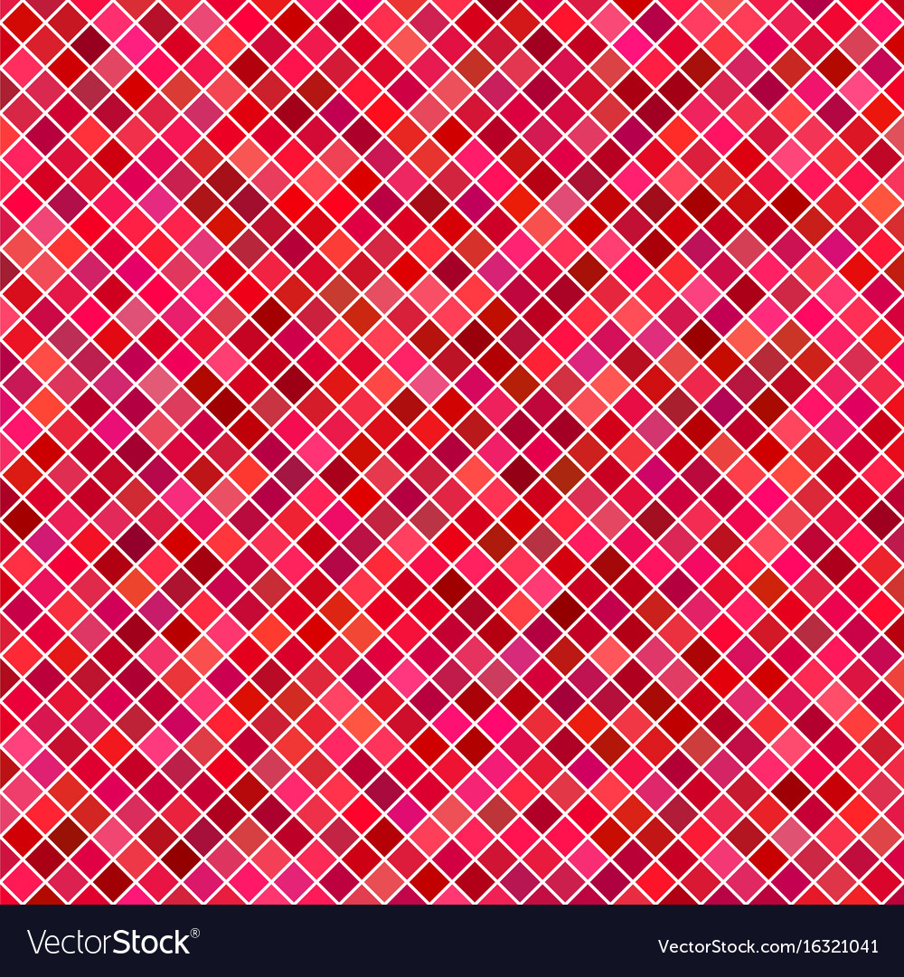 Red square pattern background - graphic Royalty Free Vector