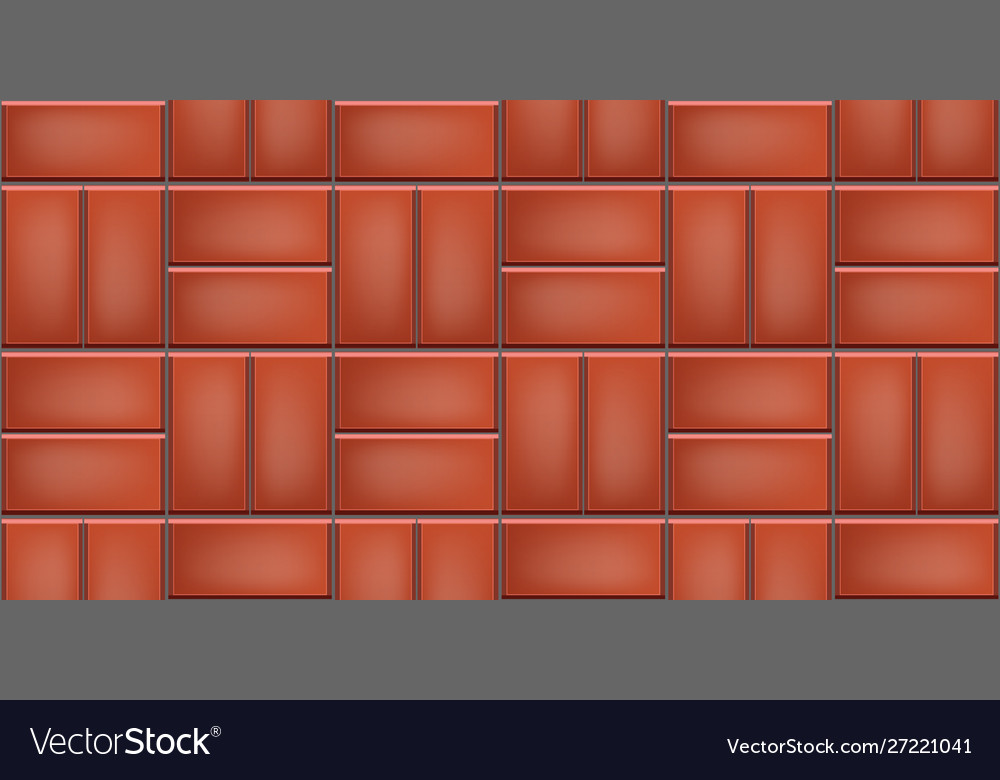 Seamless pattern basketweave cobblestone paver Vector Image