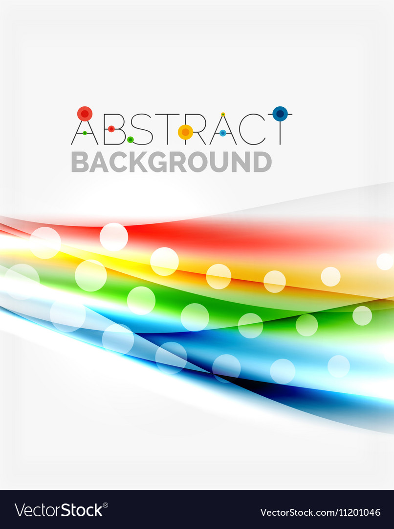 Wave abstract background Royalty Free Vector Image