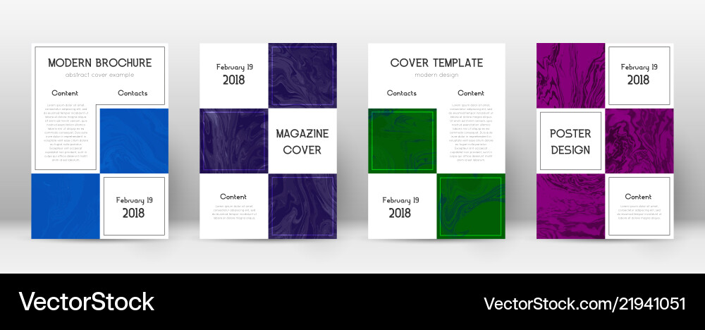 Abstract cover juicy design template Royalty Free Vector