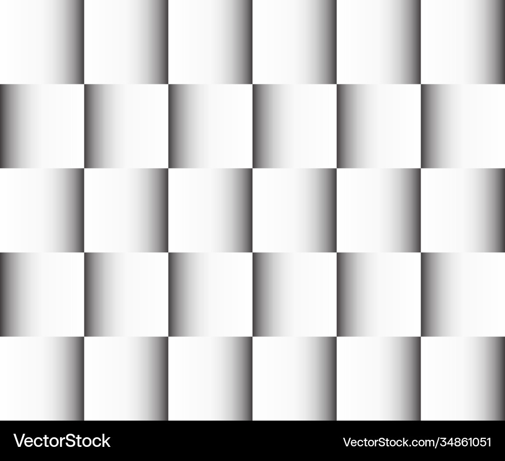 Black and white color abstract squares background Vector Image