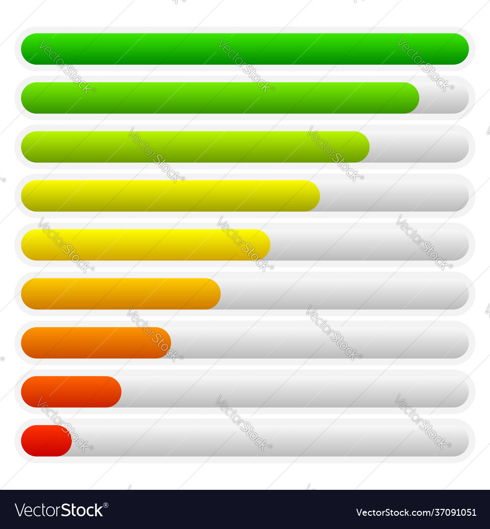 Loader preloader progress bar element Royalty Free Vector