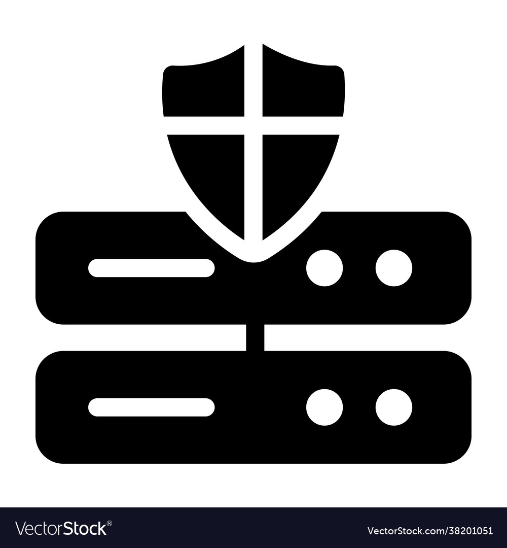 Server safety Royalty Free Vector Image - VectorStock