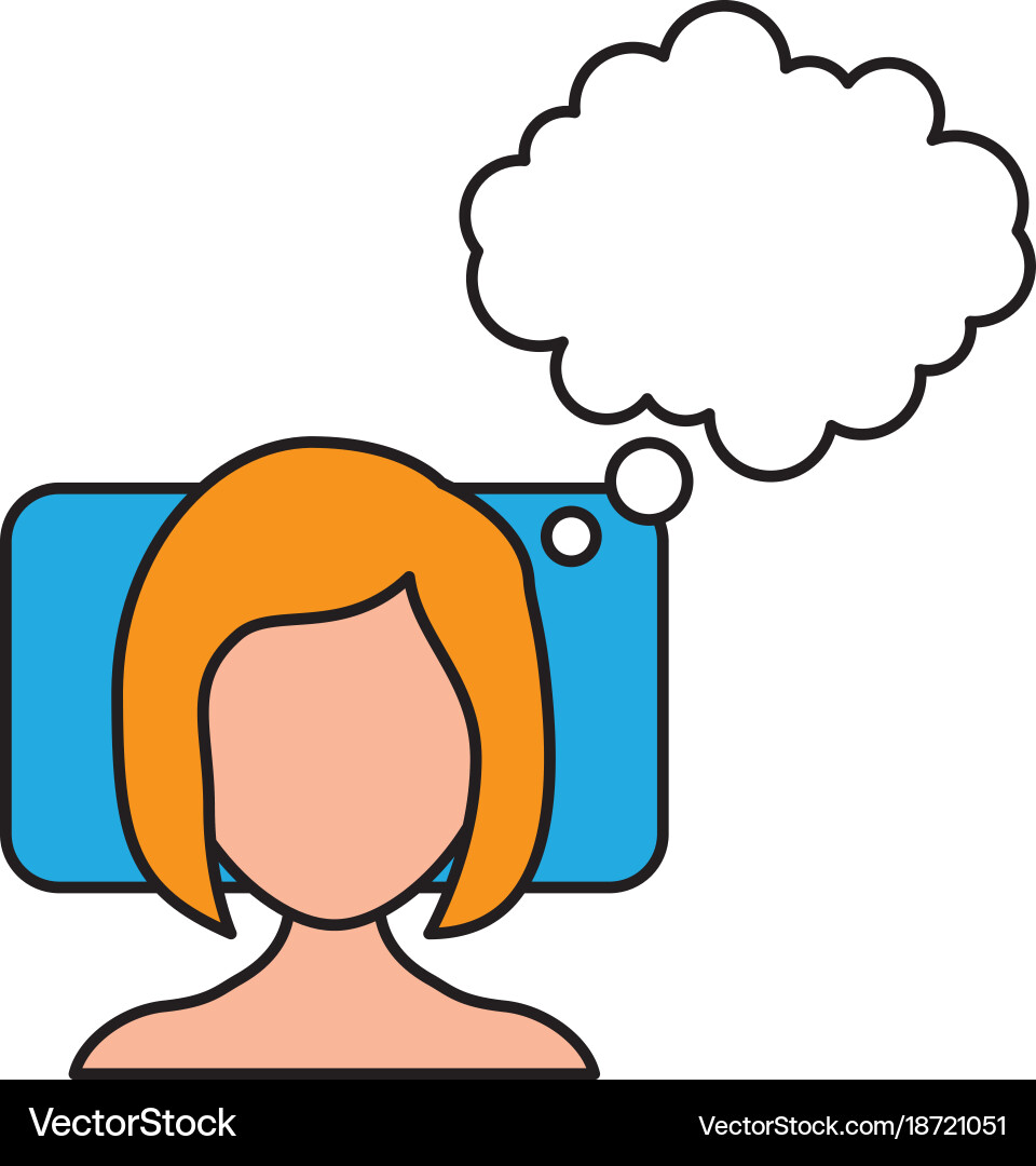 Sleeping woman avatar icon Royalty Free Vector Image