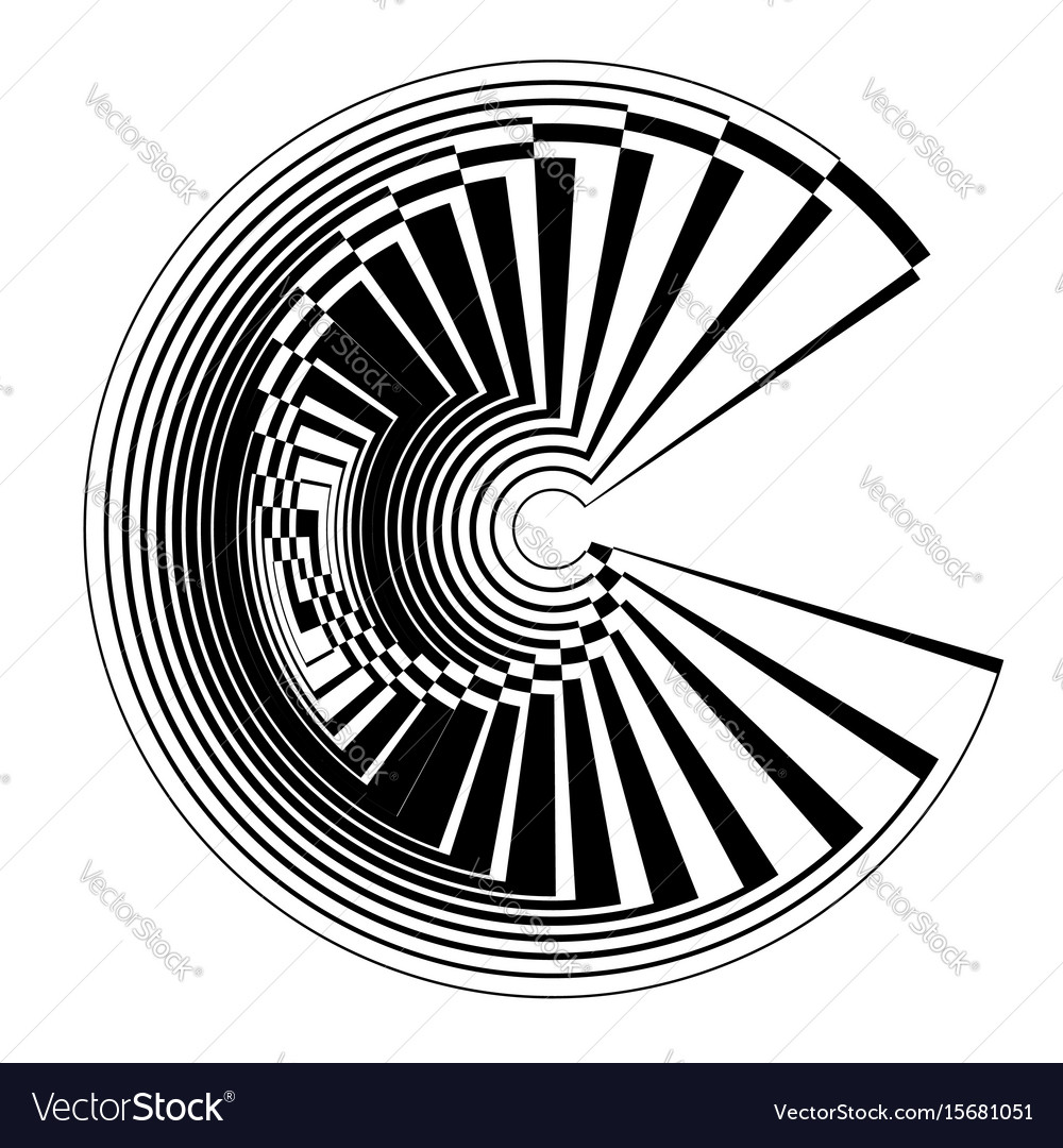 Spiral design element Royalty Free Vector Image