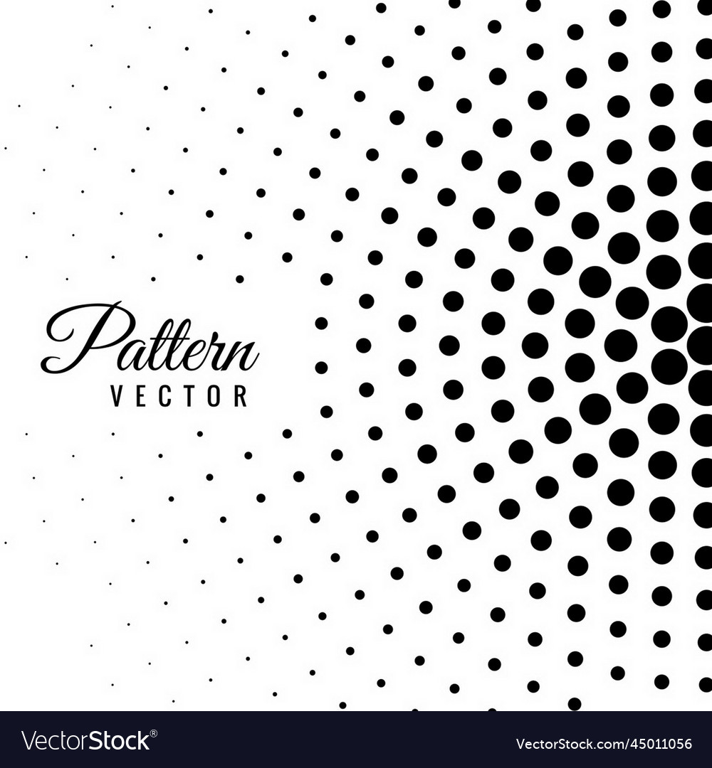 Abstract pattern with dots design Royalty Free Vector Image