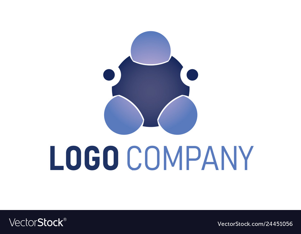 Abstract technology logo template globe sphere Vector Image