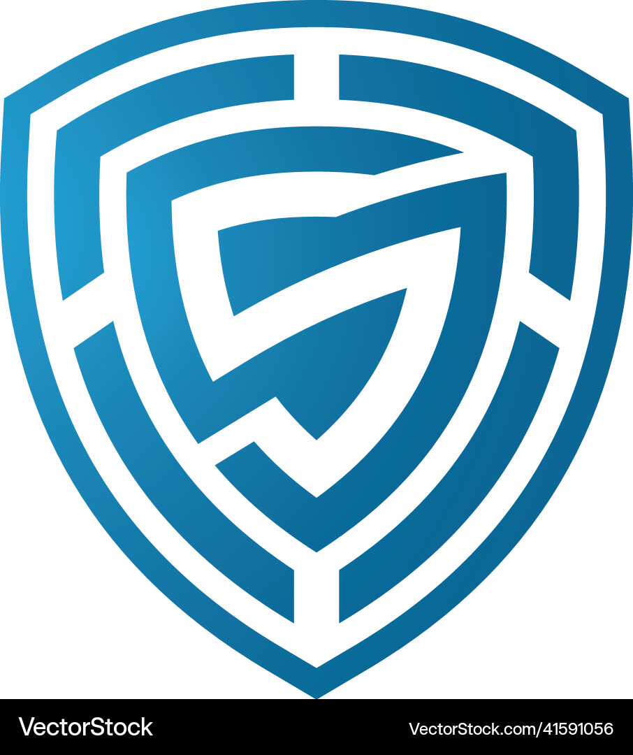 Letter s security logo technology for your company
