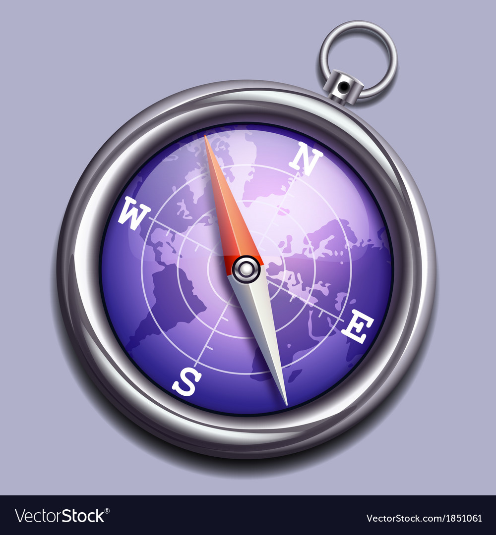 Compass Royalty Free Vector Image - VectorStock