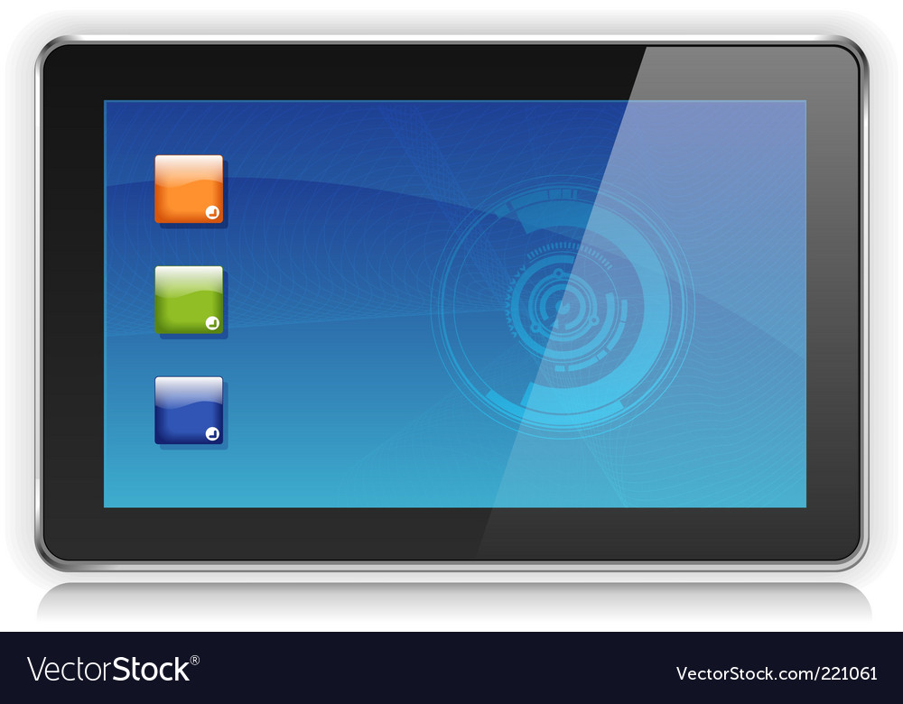 Ipad Royalty Free Vector Image - VectorStock