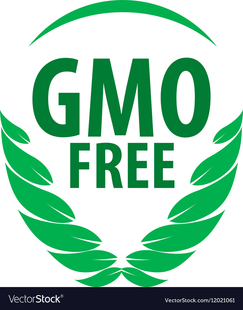 Logo gmo free Royalty Free Vector Image - VectorStock