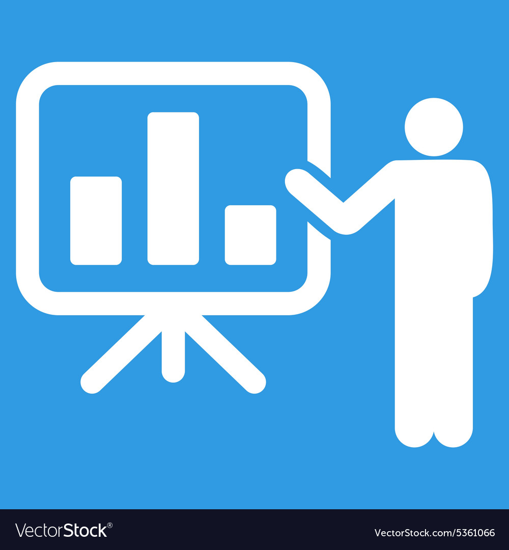 Presentation icon Royalty Free Vector Image - VectorStock