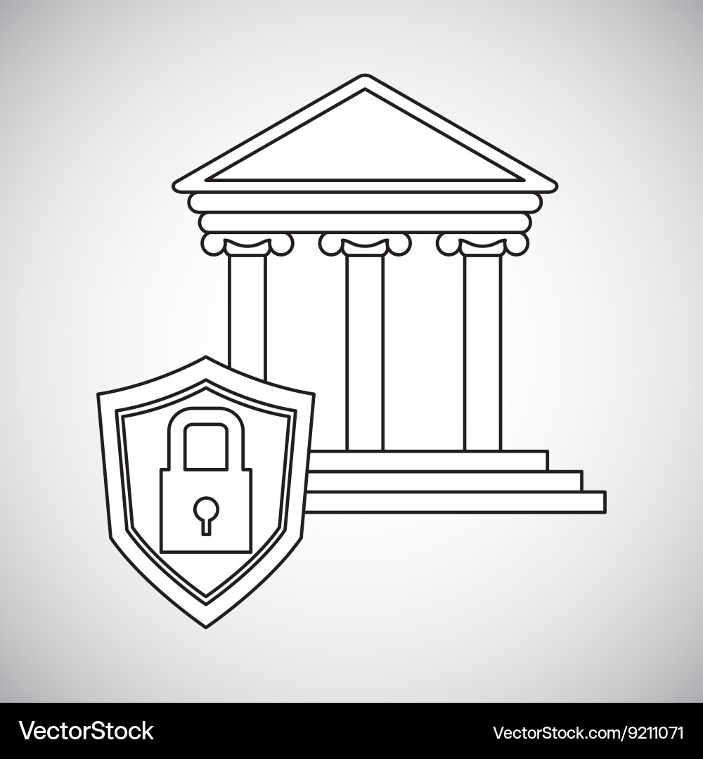 Law concept justice icon colorful editable Vector Image