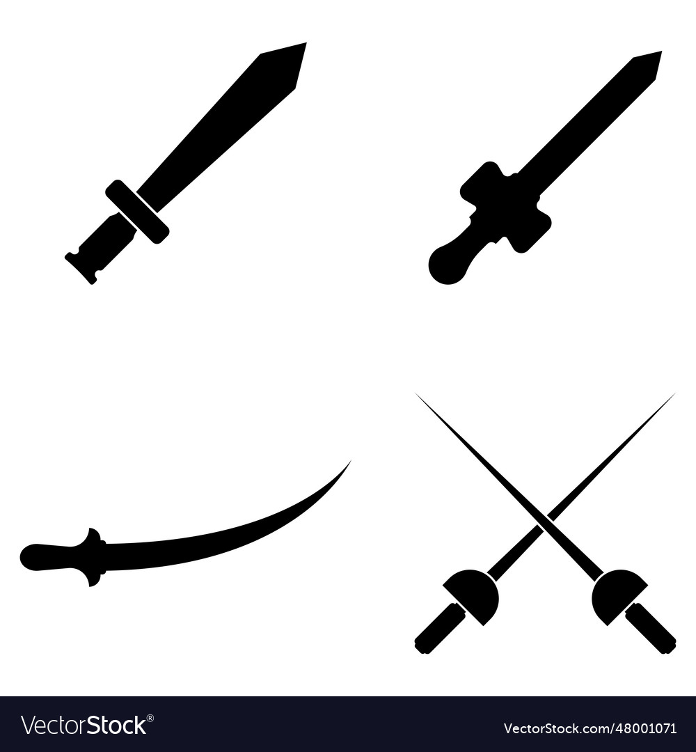 Sword icon Royalty Free Vector Image - VectorStock