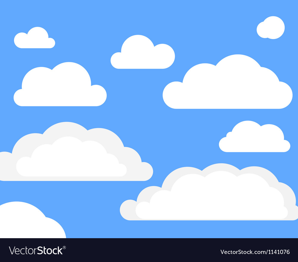 Clouds Royalty Free Vector Image - VectorStock
