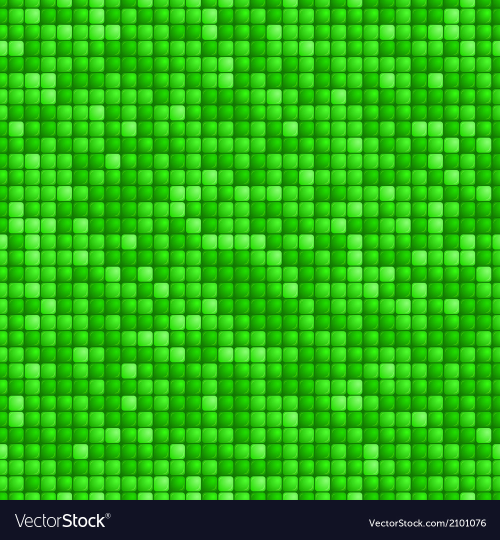 Green tile seamless pattern Royalty Free Vector Image