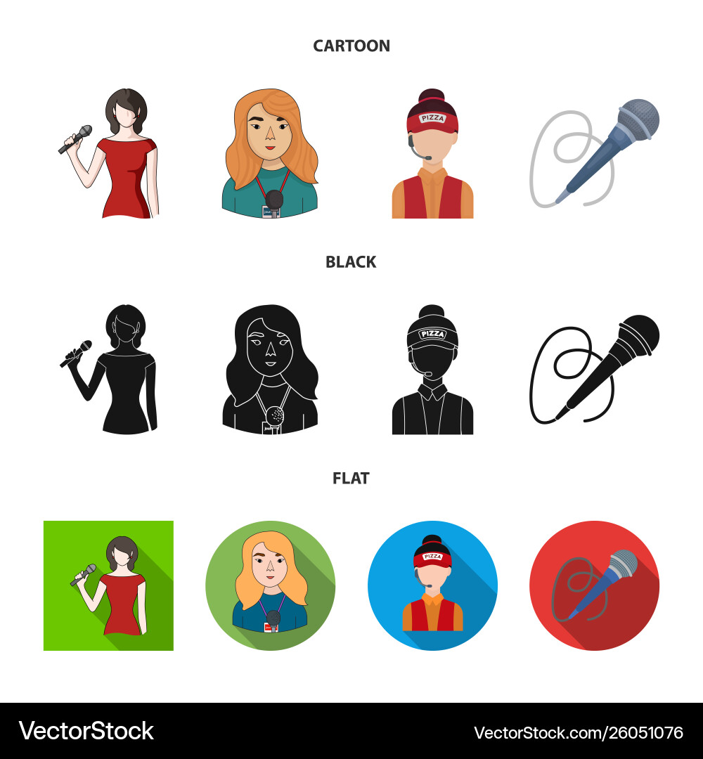 Karaoke and music symbol Royalty Free Vector Image