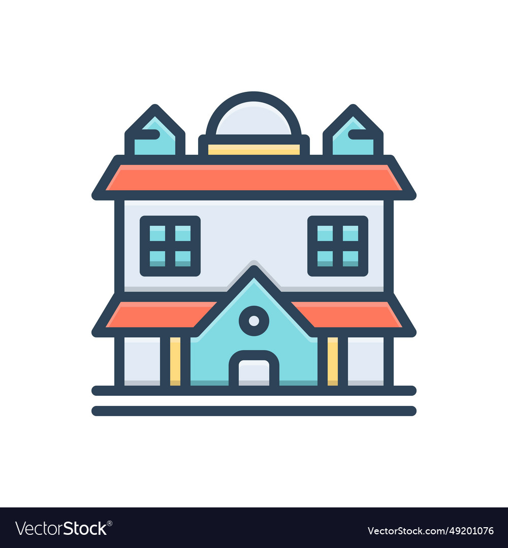 Palace Royalty Free Vector Image - VectorStock