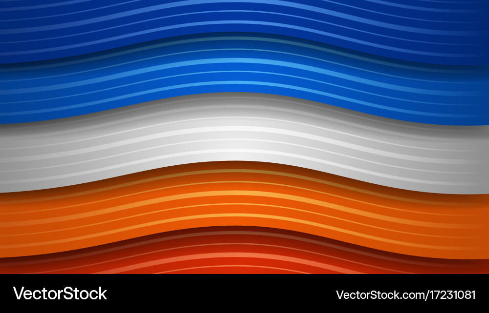 Abstract background of wavy stripes Royalty Free Vector