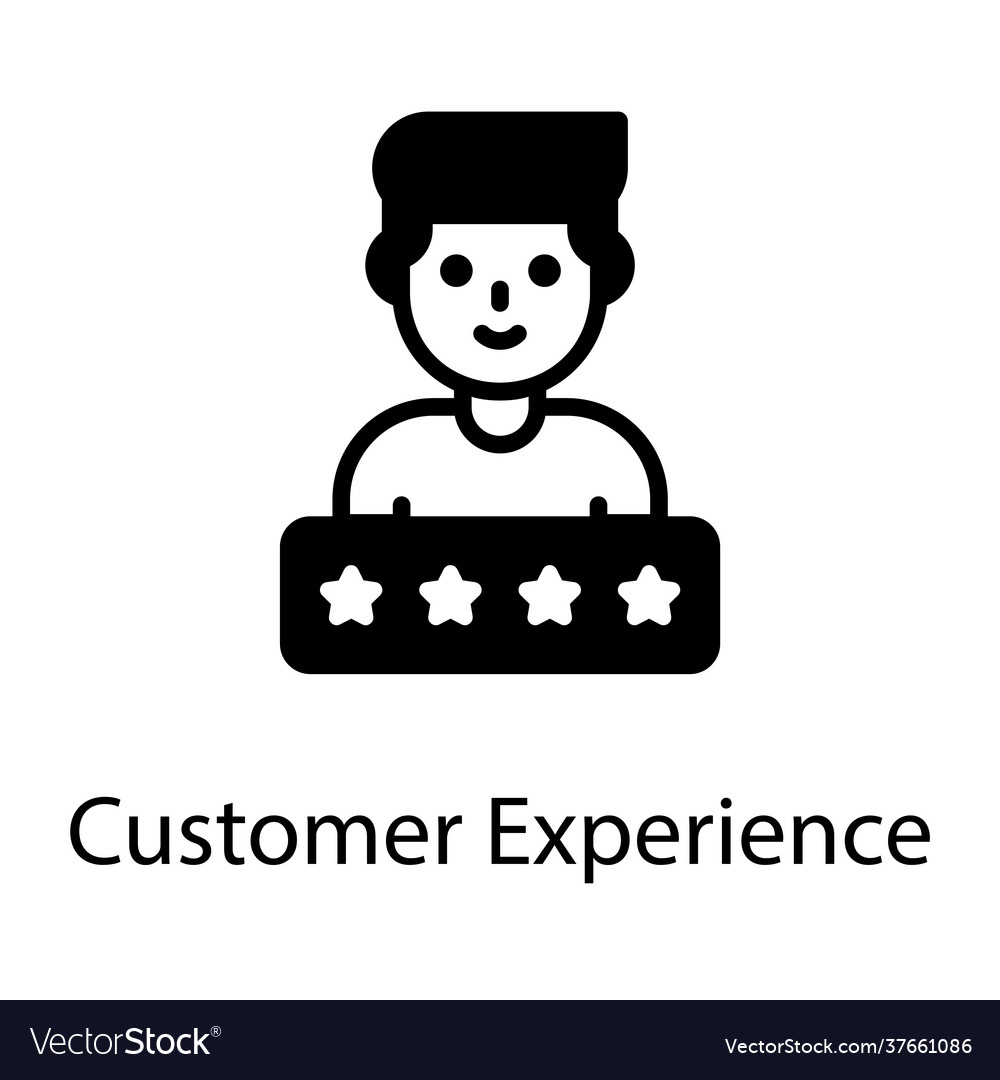 Customer experience Royalty Free Vector Image - VectorStock