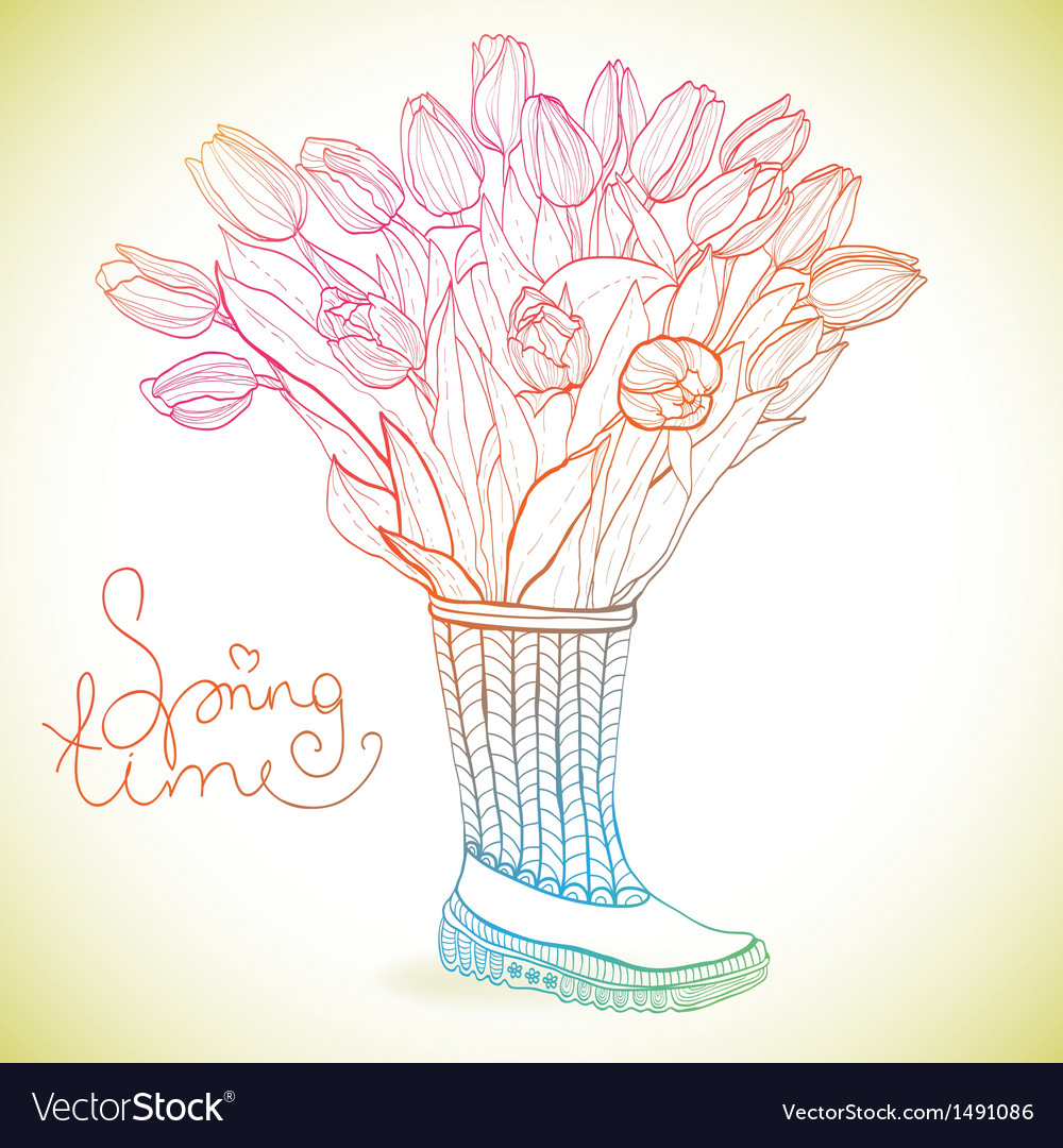 Spring time Royalty Free Vector Image - VectorStock