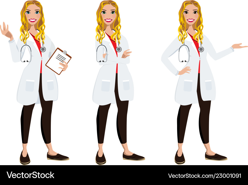 Doctor - medical professional Royalty Free Vector Image