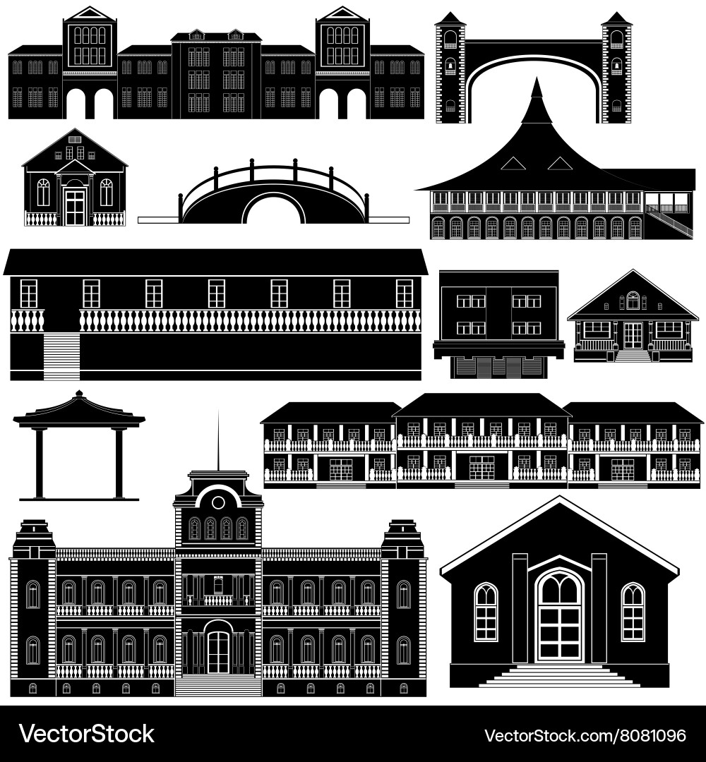 Australian architecture-6 Royalty Free Vector Image