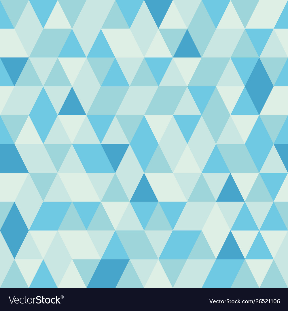 Seamless colorful abstract triangles pattern Vector Image