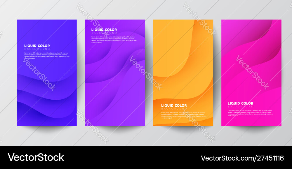 Blogger post concept editable instagram template Vector Image
