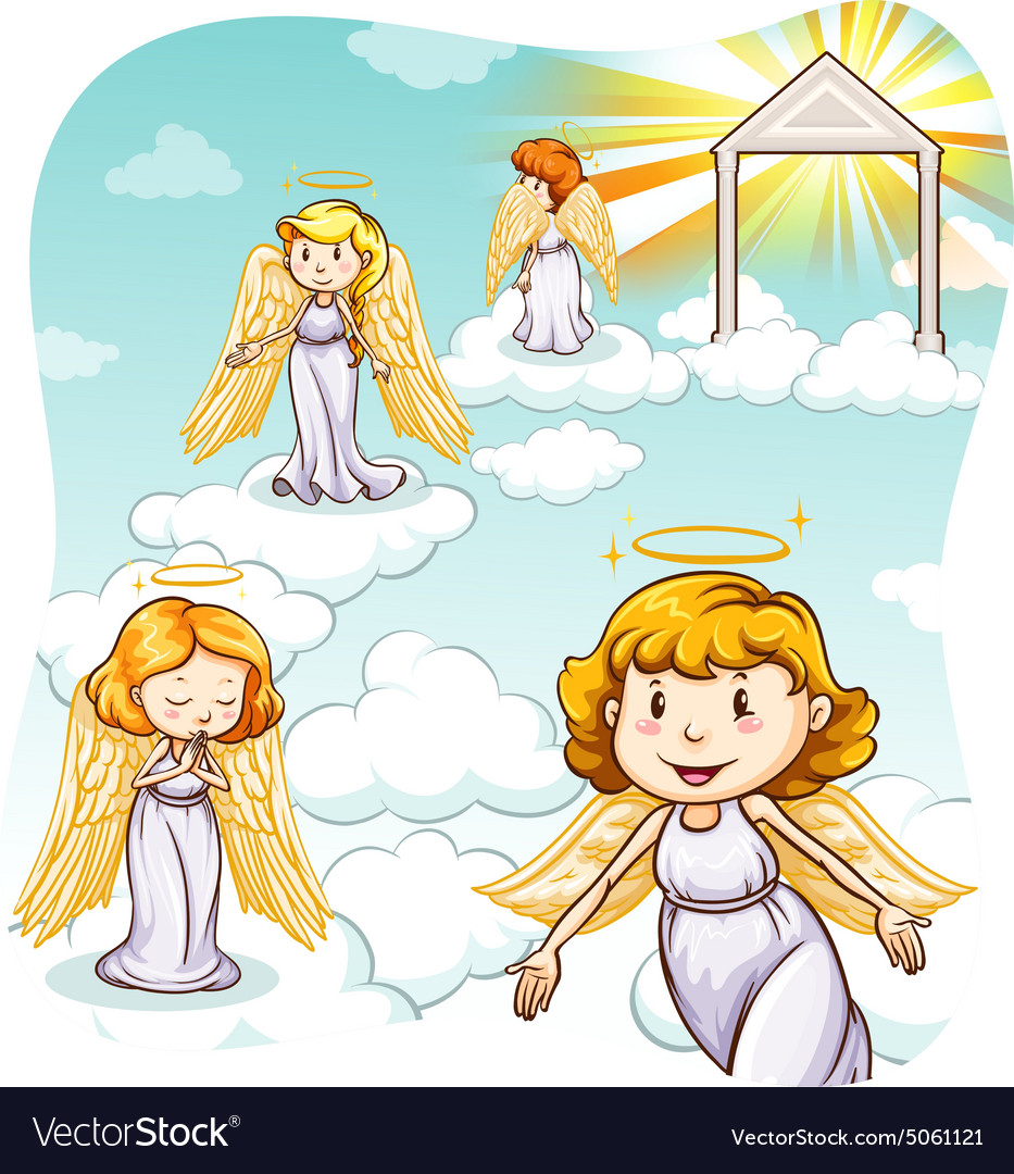 Angels Royalty Free Vector Image - VectorStock