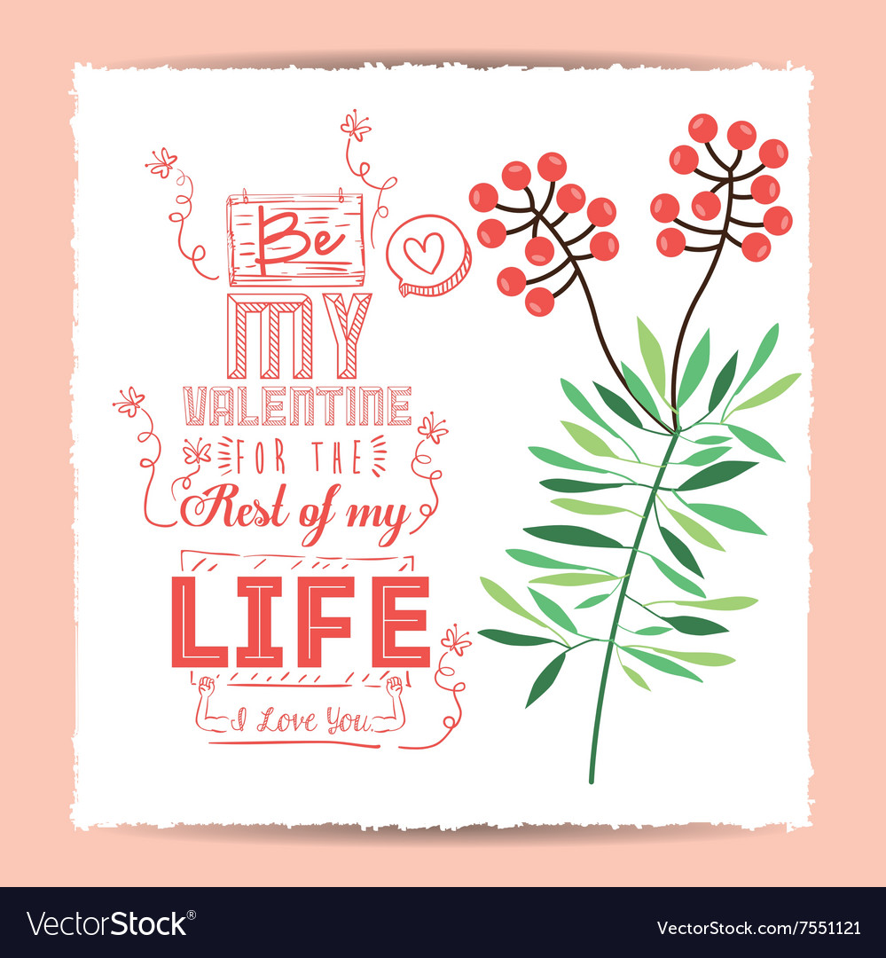 Love message design Royalty Free Vector Image - VectorStock