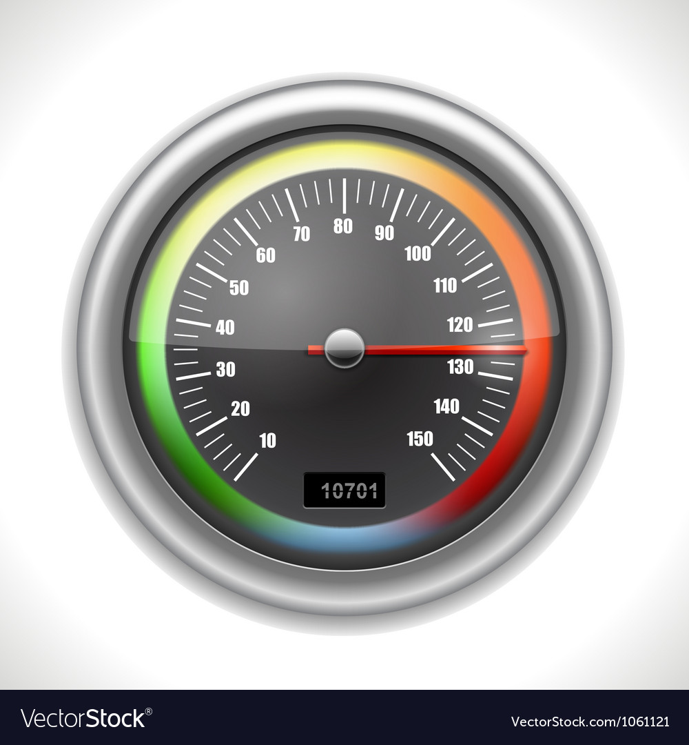 Speedometer Royalty Free Vector Image - VectorStock
