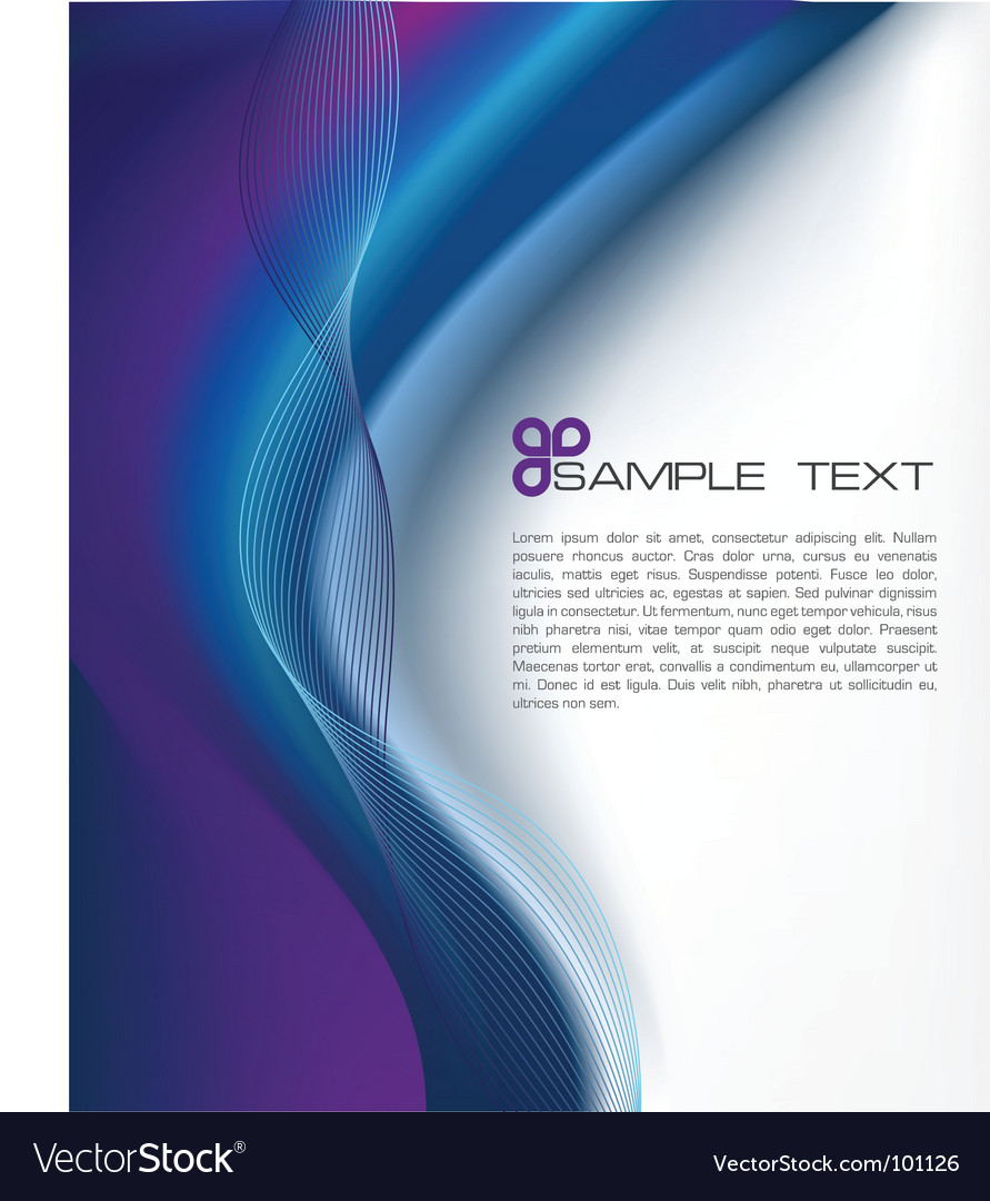 Abstract background template Royalty Free Vector Image