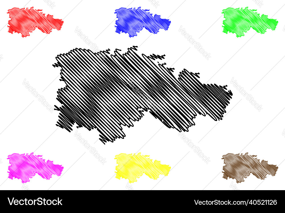 Banaskantha district gujarat state republic Vector Image