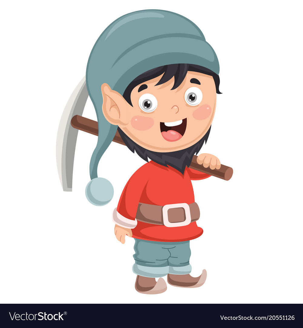 Dwarf Royalty Free Vector Image - VectorStock