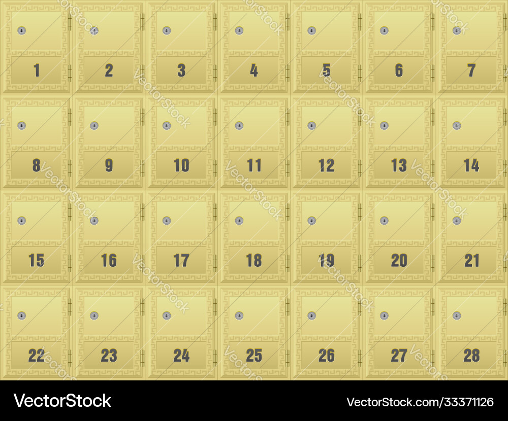 Mailboxes Royalty Free Vector Image - VectorStock