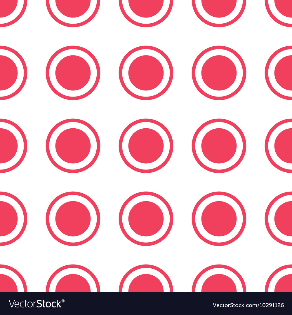 Seamless circles pattern Royalty Free Vector Image