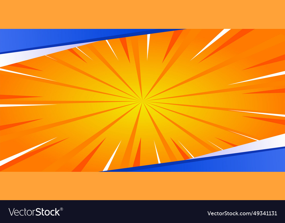 Abstract comic background editable Royalty Free Vector Image