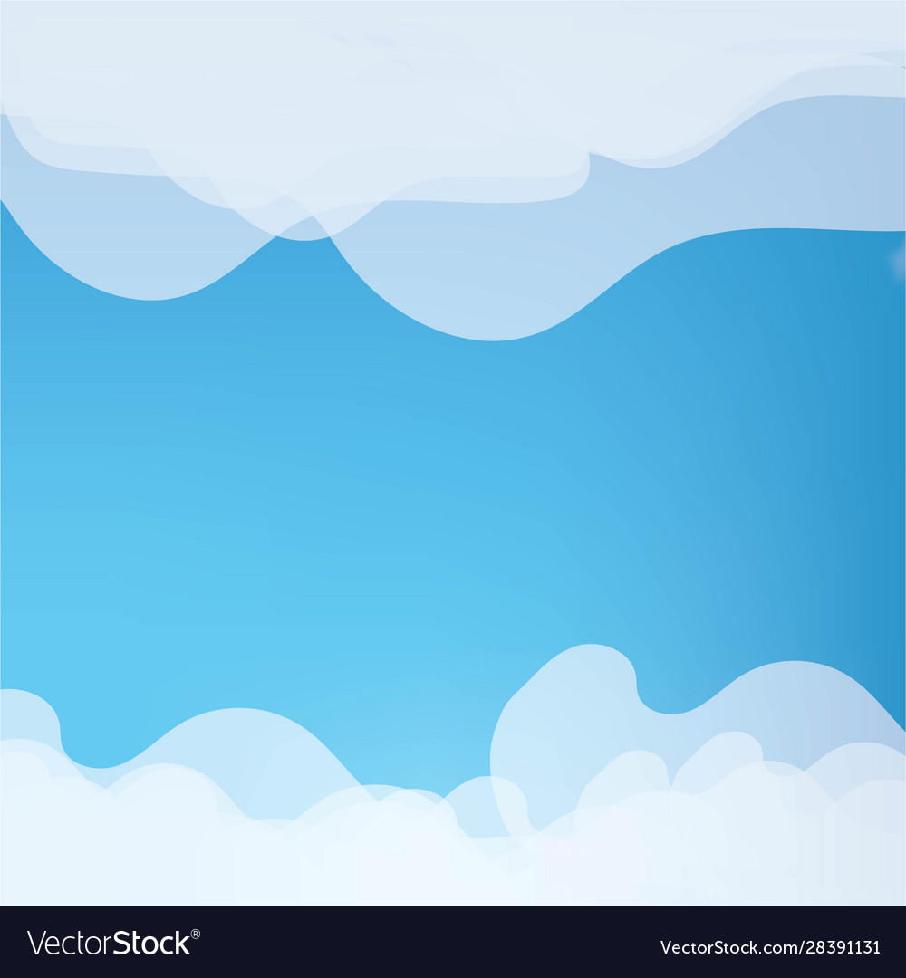 Cloud background Royalty Free Vector Image - VectorStock