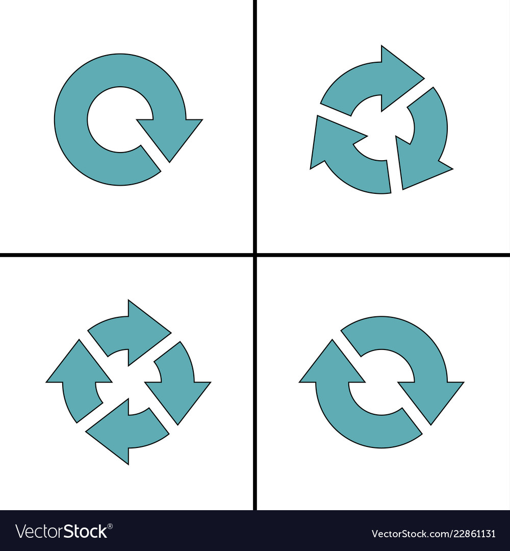 Four arrow pictograph refresh reload rotation loop