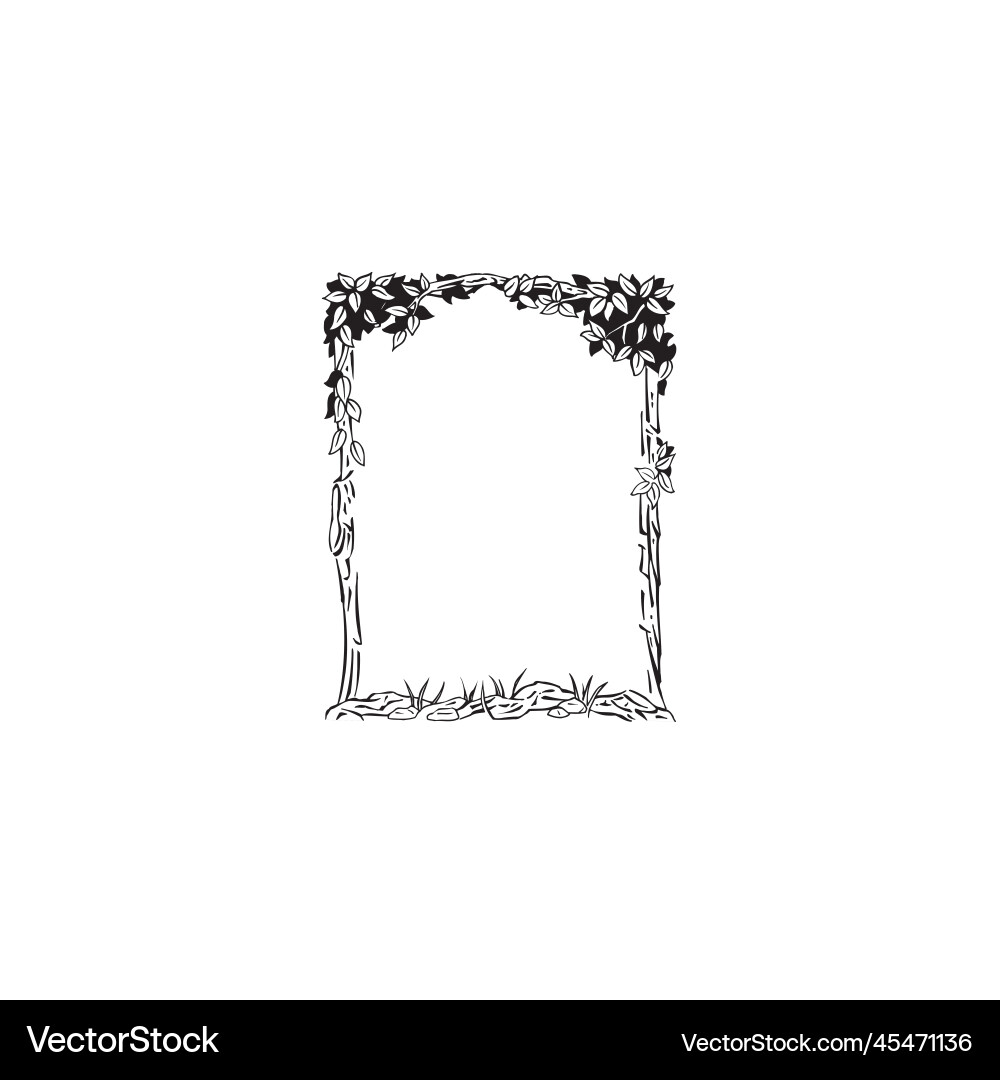 Beautiful frame for a photo or picture Royalty Free Vector